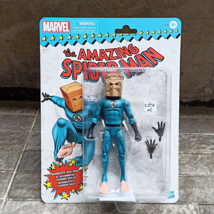 Jual SPIDERMAN BOOMBASTIC BAGMAN MARVEL LEGENDS FANTASTIC FOUR HASBRO ...