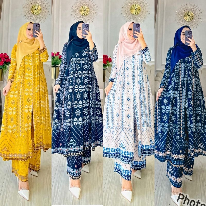 Jual Setcel Rayya Etnik Poppi By Shancai Mode (Tanya Stok) | Shopee ...