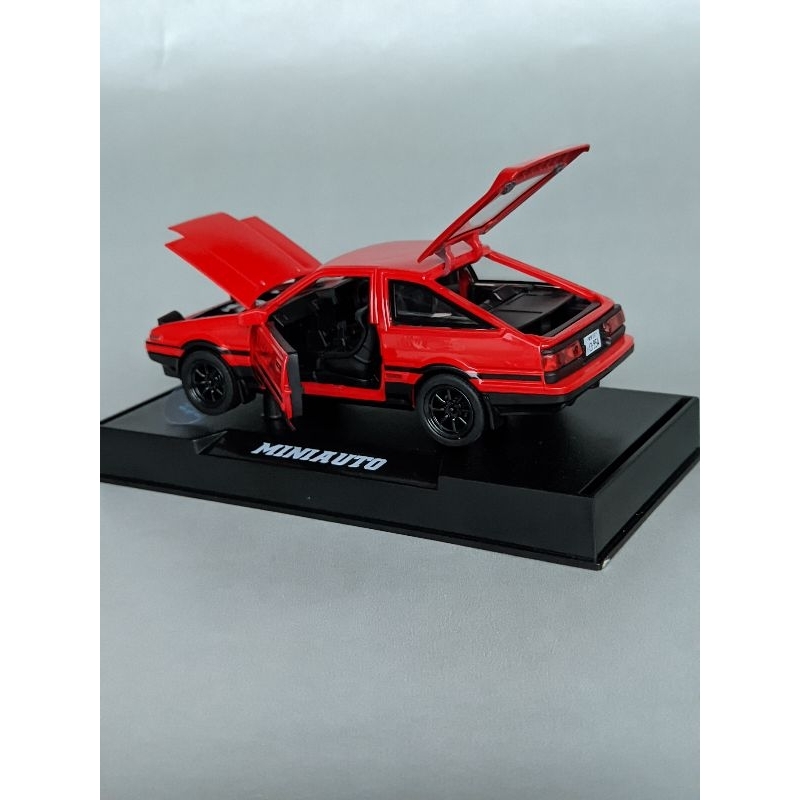 Jual Diecast replika Mini Auto Toyota AE86 Trueno Initial-D skala 1:28 ...