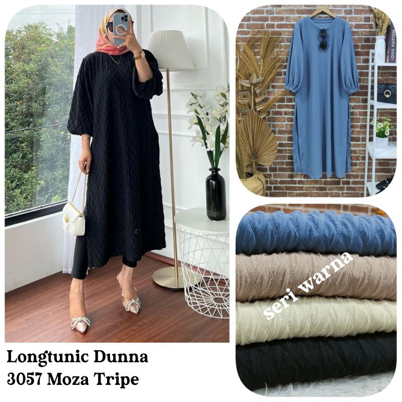 Jual LONG TUNIK DUNNA BY CLARKE/ LONG TUNIK PREMIUM | Shopee Indonesia