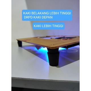 Jual Cooling pad laptop SILENT pendingin laptop 2 kipas 8cm USB / Kipas ...