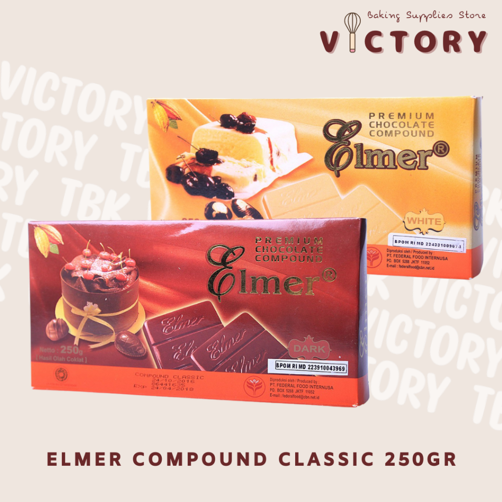 Jual Elmer Compound Classic 250gr - Coklat Batang | Shopee Indonesia