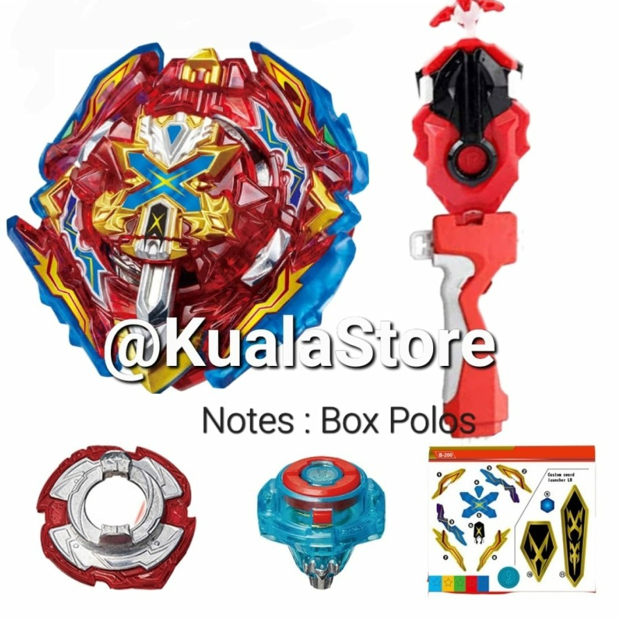 Jual Beyblade Burst BU Dynamite Battle Xiphoid EXcalibur B200 Sword ...