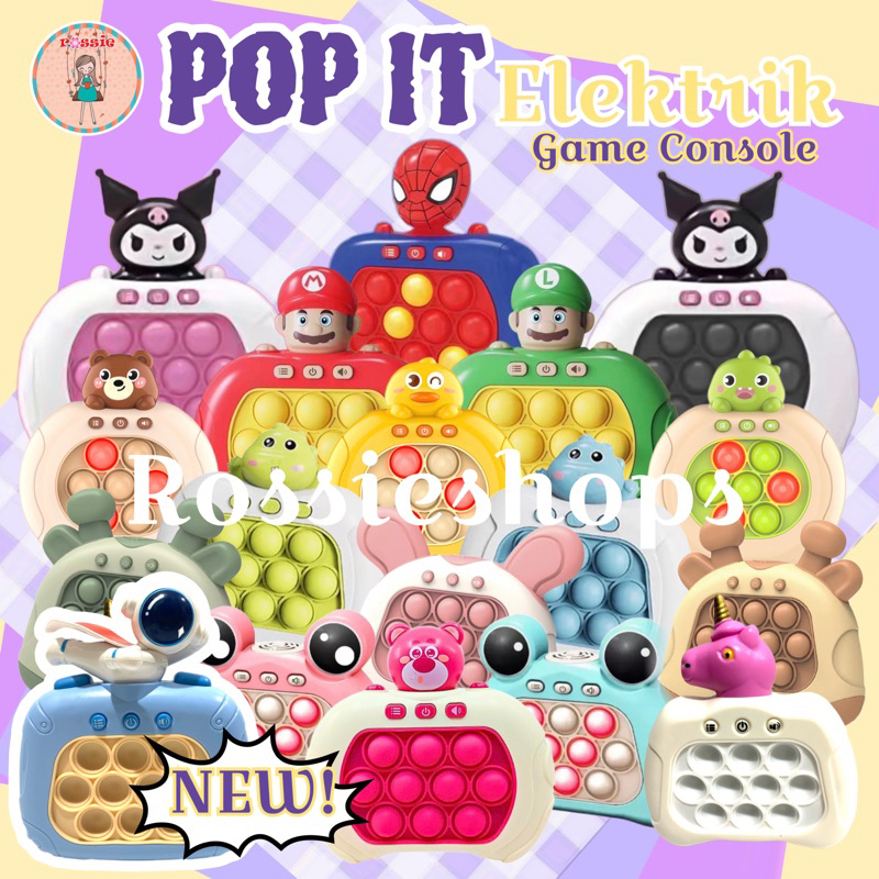 Jual Game Console Pop It Elektrik Electronic Elektronik Electric Fidget ...