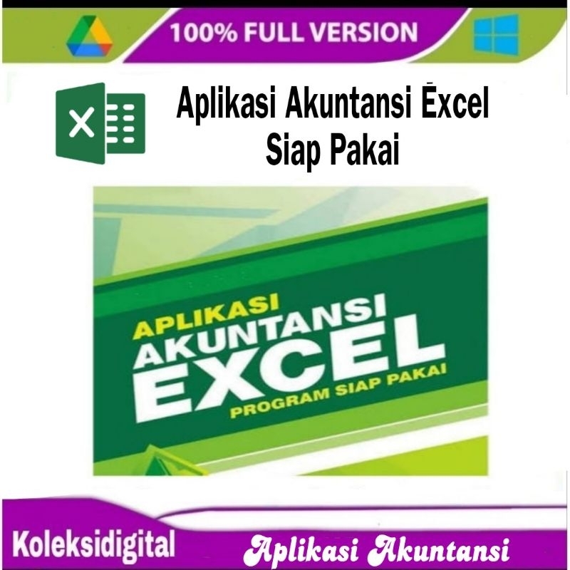 Jual Aplikasi Akuntansi Excel Template Program Siap Pakai | Shopee ...