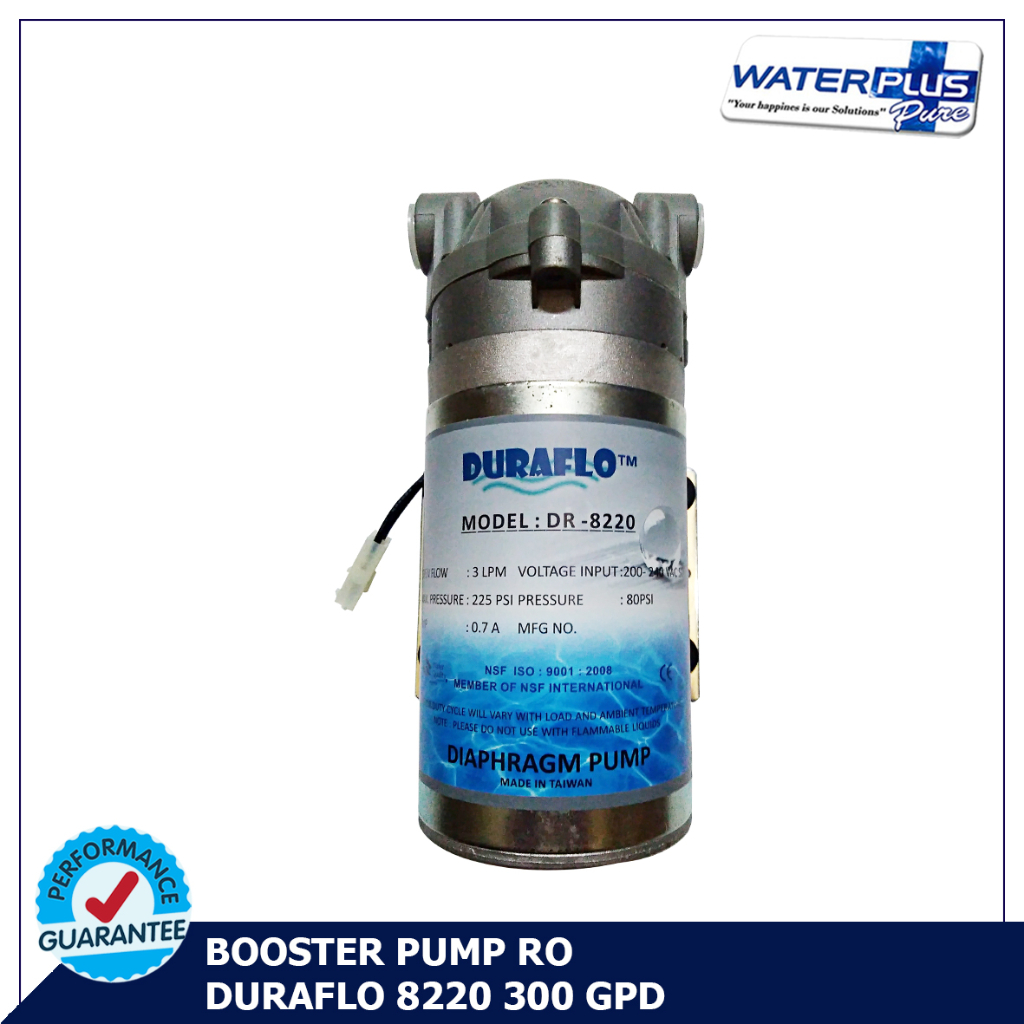 Jual Booster Pump DURAFLO Tipe 8220 - Mesin Pompa Air RO | Shopee Indonesia