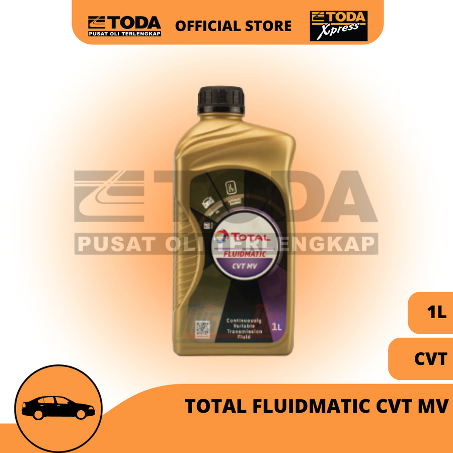 Jual Oli Transmisi Matic Total Fluid Matic CVT MV 1L Original | Shopee ...