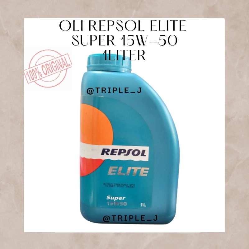 Jual Oli Repsol Elite Super 15W-50 1Liter | Shopee Indonesia