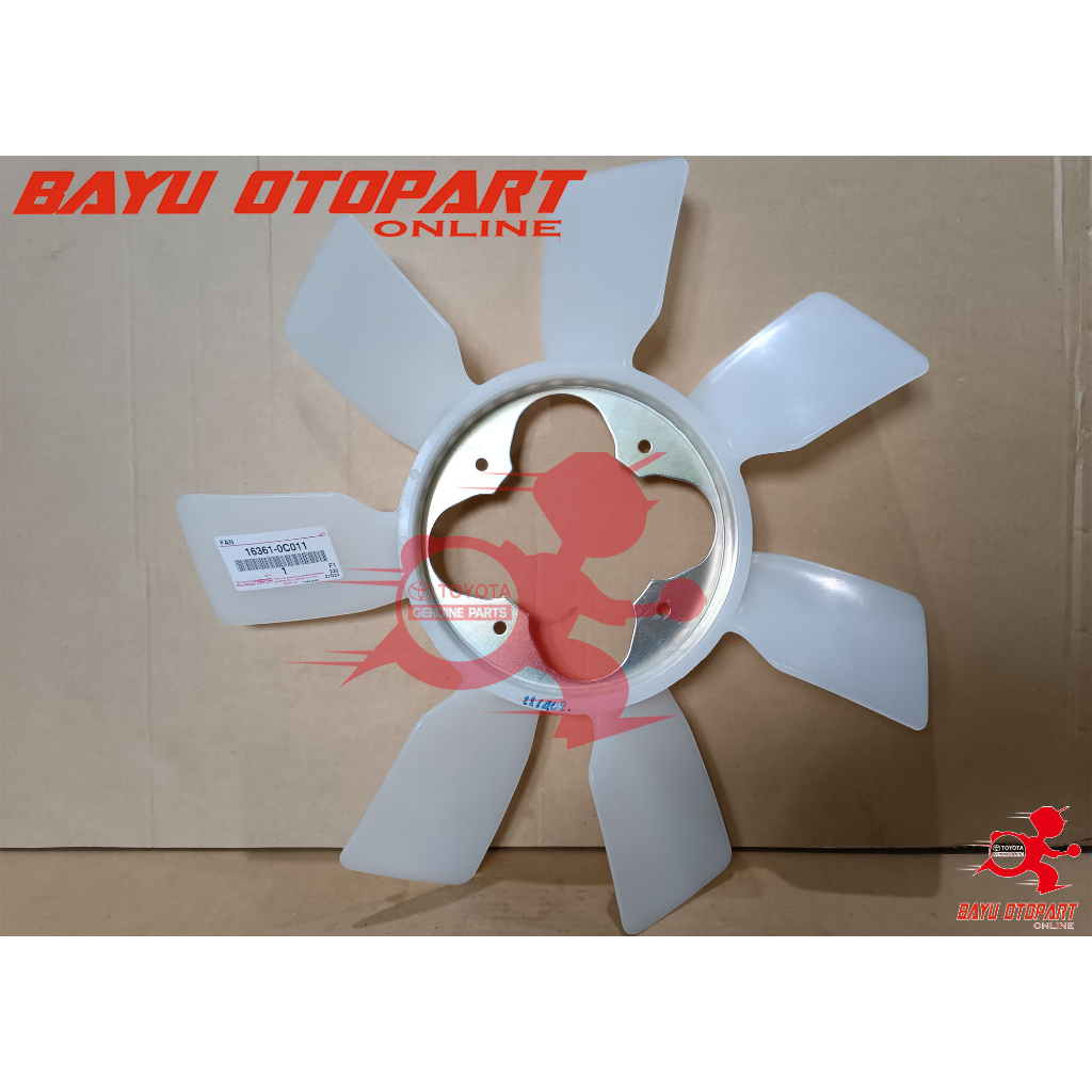 Jual KIPAS RADIATOR / FAN TOYOTA KIJANG INNOVA,FORTUNER,HILUX 16361 ...
