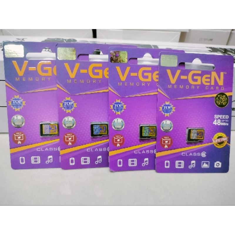 Jual MEMORY CARD V-GEN / SIM CARD V-GEN CLAS6 SPEED 48MB/s TOP BRAND ...