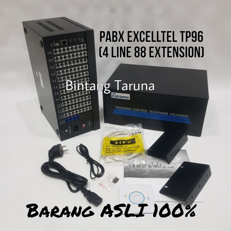 Jual Pabx Excelltel TP96 Pabx 4 Line 88 Extension Excelltel TP-96 Pabx ...