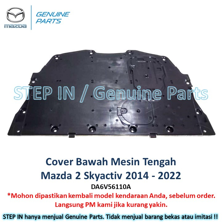 Jual Cover under engine TENGAH DA6V56110A Tutup bawah mesin Mazda 2 ...