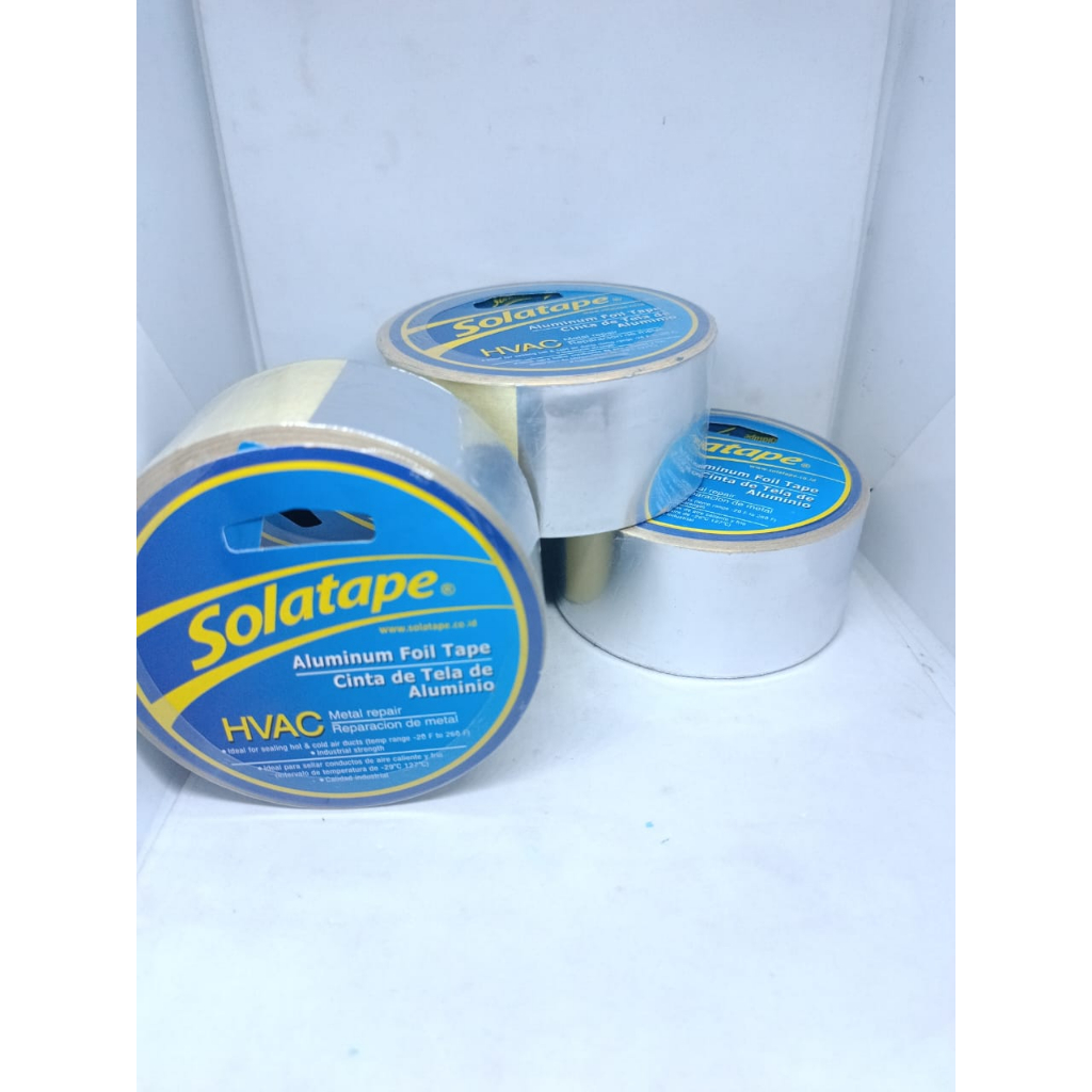 Jual TAPE LAKBAN TAMBAL PANCI BESI ALUMUNIUM 44MM 18 METER SOLATAPE 1 ...