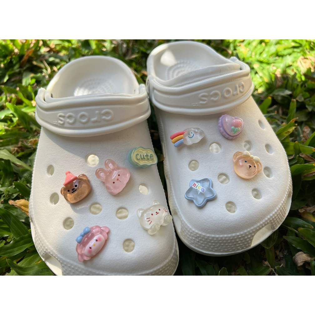 Jual Orchid Store - Aksesoris Jibbitz 3D 1 pcs Hiasan Sandal Crocs ...