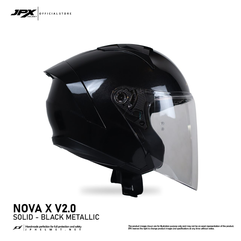 Jual Helm JPX Half Face NovaX V2.0 Solid | Shopee Indonesia