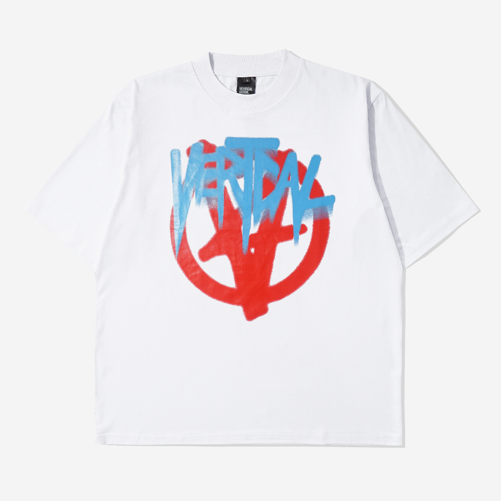 Jual Verticalgoods | T-shirt White Kaos Oversized | SLAYER PUTIH ...