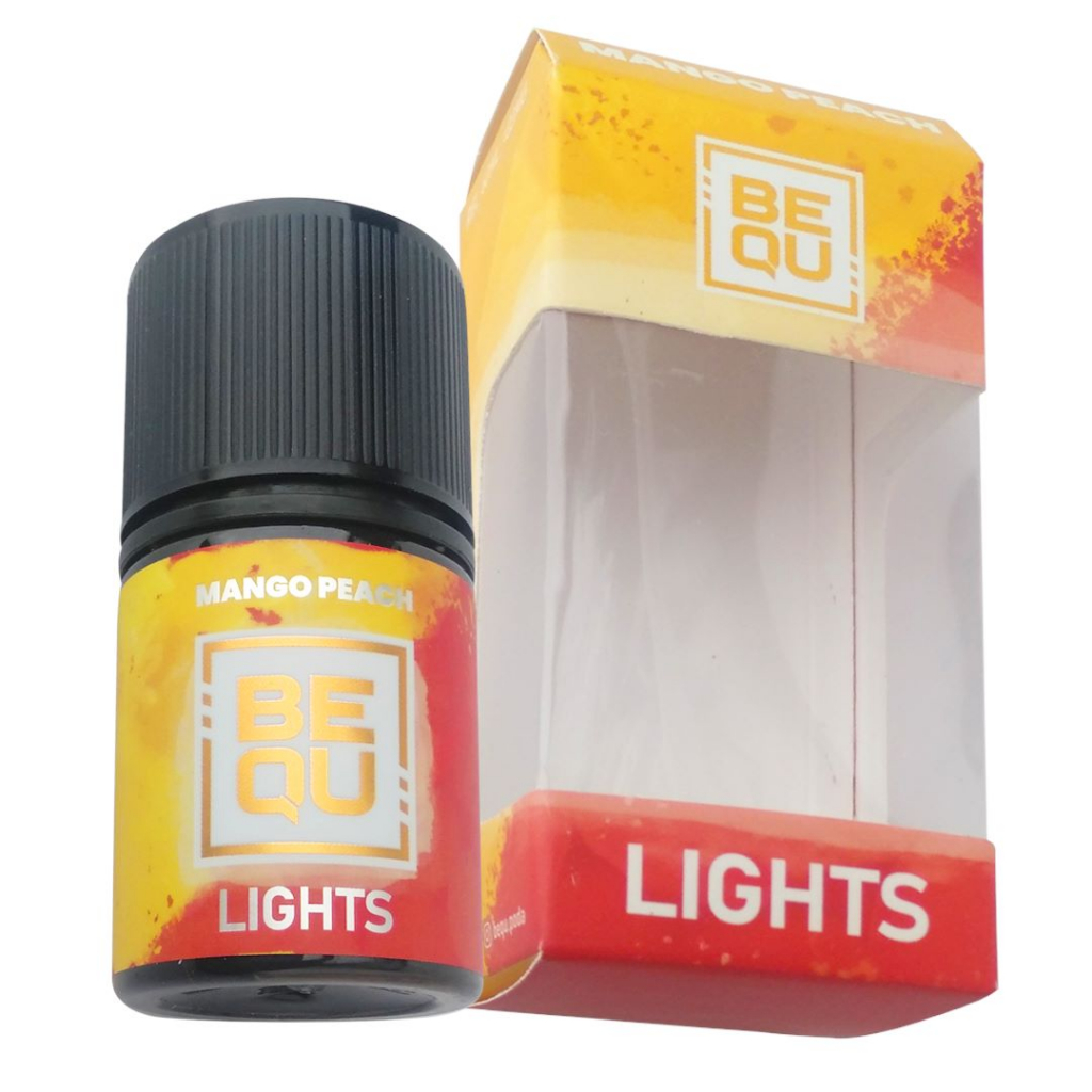 Jual Liquid Vape Bequ Lights V2 Mango Peach 3MG 60ML By Poda x RubyGvng ...