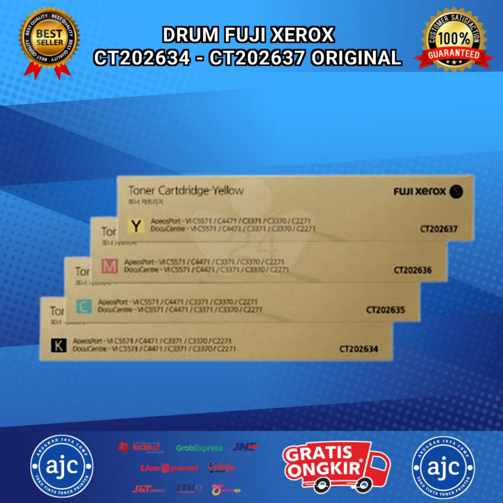 Jual TONER FUJI XEROX APEOSPORT VI (C2270/C3570/C3371) CT 202634 202635 ...