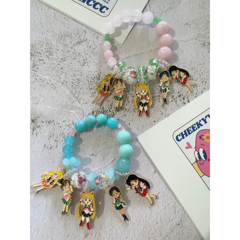 Jual Sailor Moon Bracelet | Gelang Batu Alam | Gelang Monte | Gelang ...
