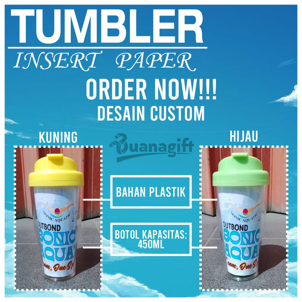 Jual Tumbler Insert Paper 500Ml Garfield Version | Shopee Indonesia
