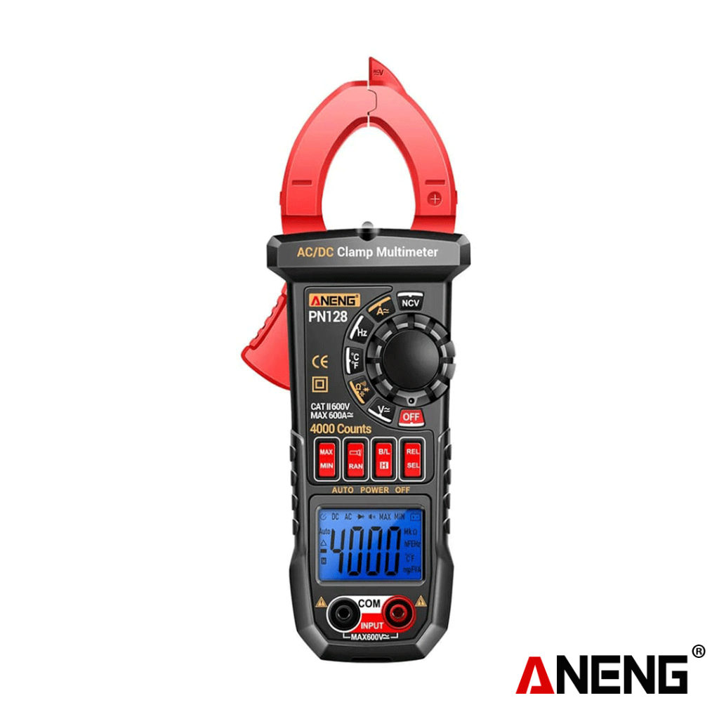 Jual Aneng PN128 Digital Clamp Meter AC Current NCV Multimeter Ammeter ...