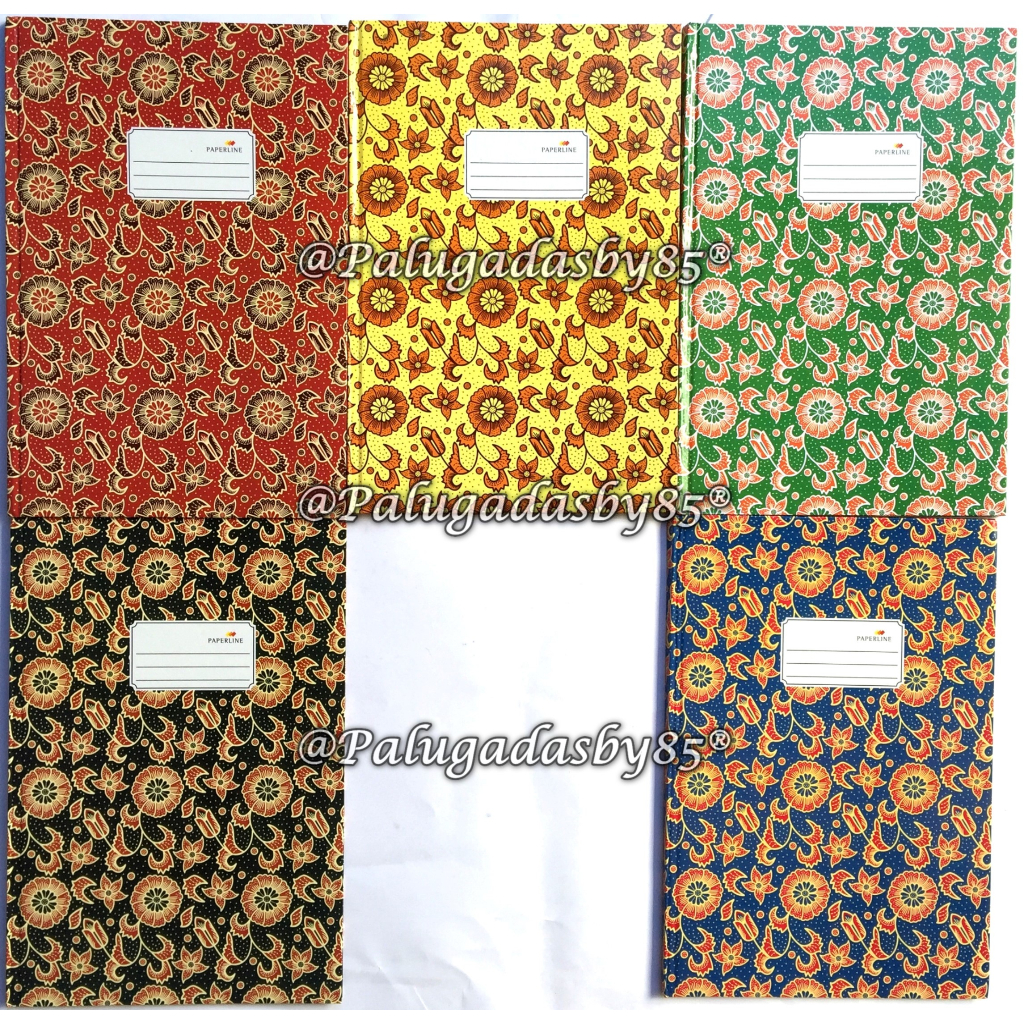 Jual (1 Biji) Buku Hardcover Folio Isi 50 Paperline / Paperline Hard ...