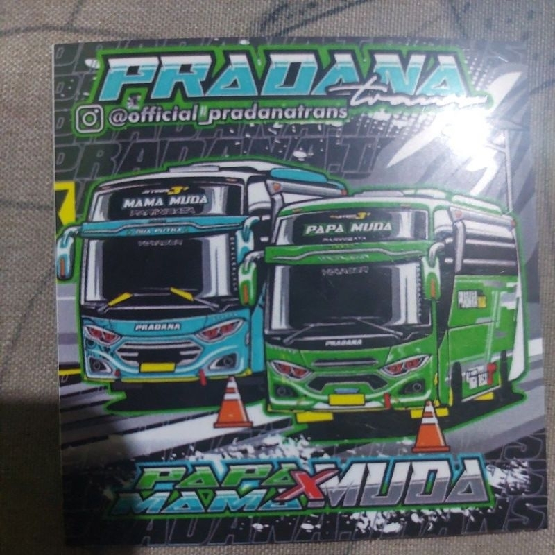 Jual (5pcs) Stiker Bis PRADANA TRANS | Shopee Indonesia