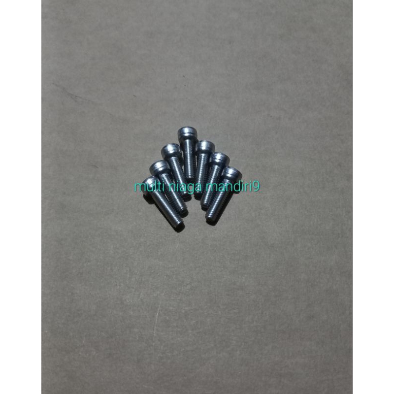 Jual ( satuan ) baut L stainlees stell / baut L mangkok karburator ...
