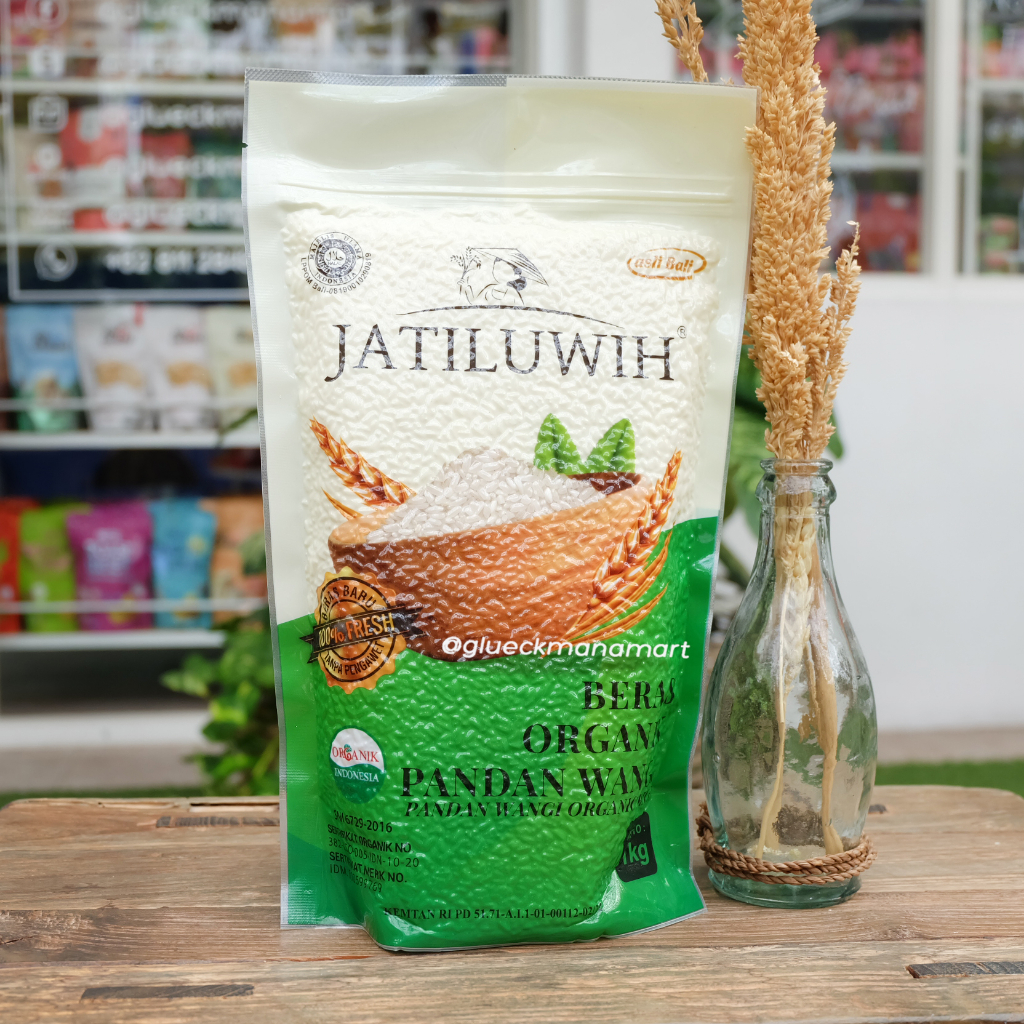 Jual Jati Luwih Beras Pandan Wangi Organik 1kg | Shopee Indonesia