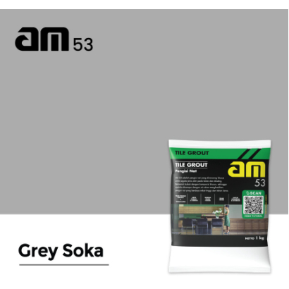 Jual SEMEN NAT AM 53 | PENGISI NAT KERAMIK | TILE GROUT 1 KG | Shopee ...