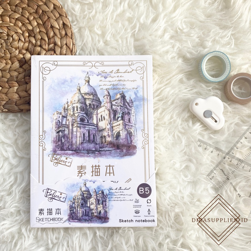 Jual Buku Sketchbook Sketch Sketsa Book Notebook B5 Chinese Famous ...