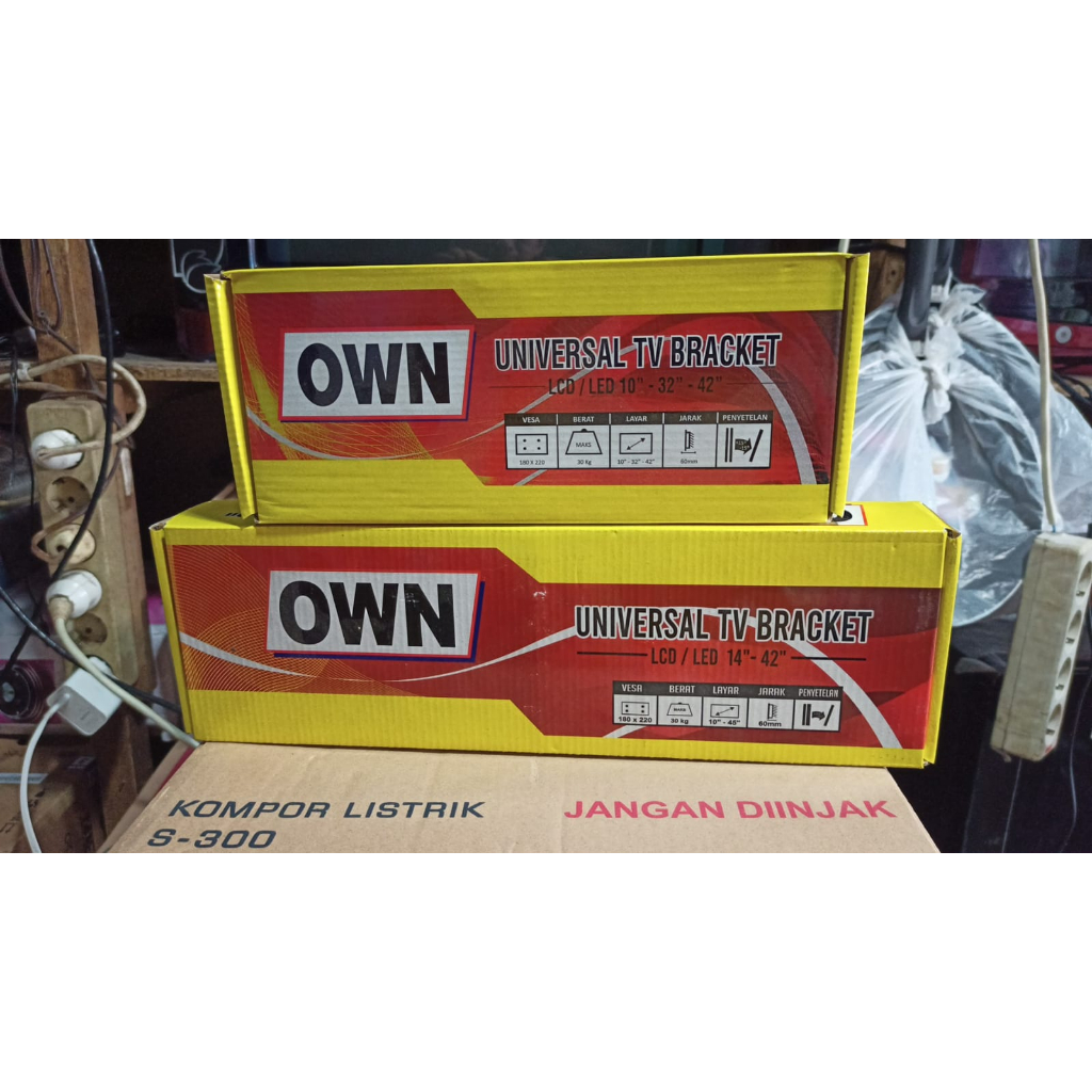 Jual Briket TV / Universal Bracket TV OWN untuk LED/LCD 10 Inch - 32 ...