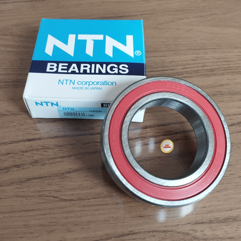 Jual Laher 6009 2RS LLU Bearing 6009LLU Tutup Karet (ID 45mm, OD 75mm ...