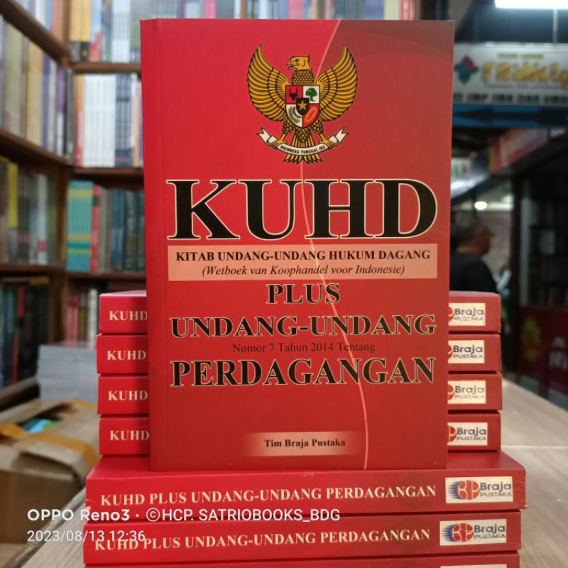 Jual BUKU KUHD KITAB UNDANG UNDANG HUKUM DAGANG. PLUS UNDANG UNDANG ...