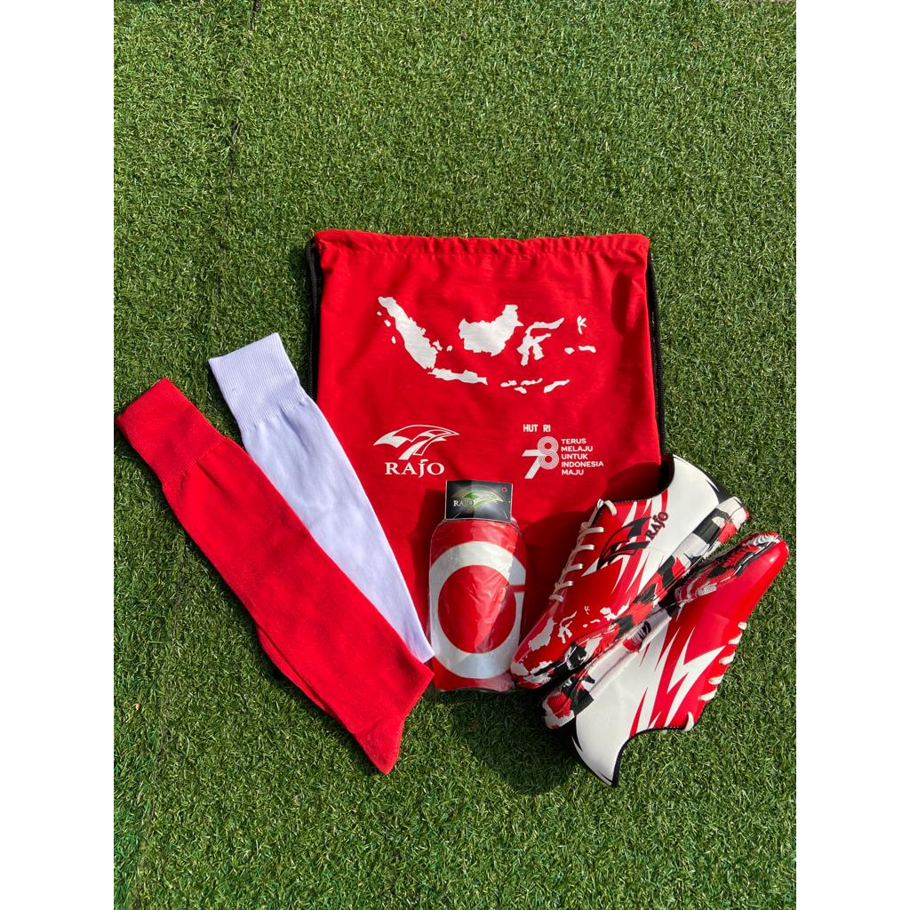 Jual Paketan Sepatu Futsal Rajo Garuda Spesial Hari Kemerdekaan | Shopee Indonesia