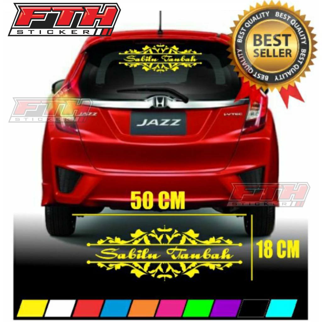 Jual stiker mobil sticker sabilu taubah stiker dekengane pusat stiker ... Jual stiker mobil sticker sabilu taubah stiker dekengane pusat stiker ...