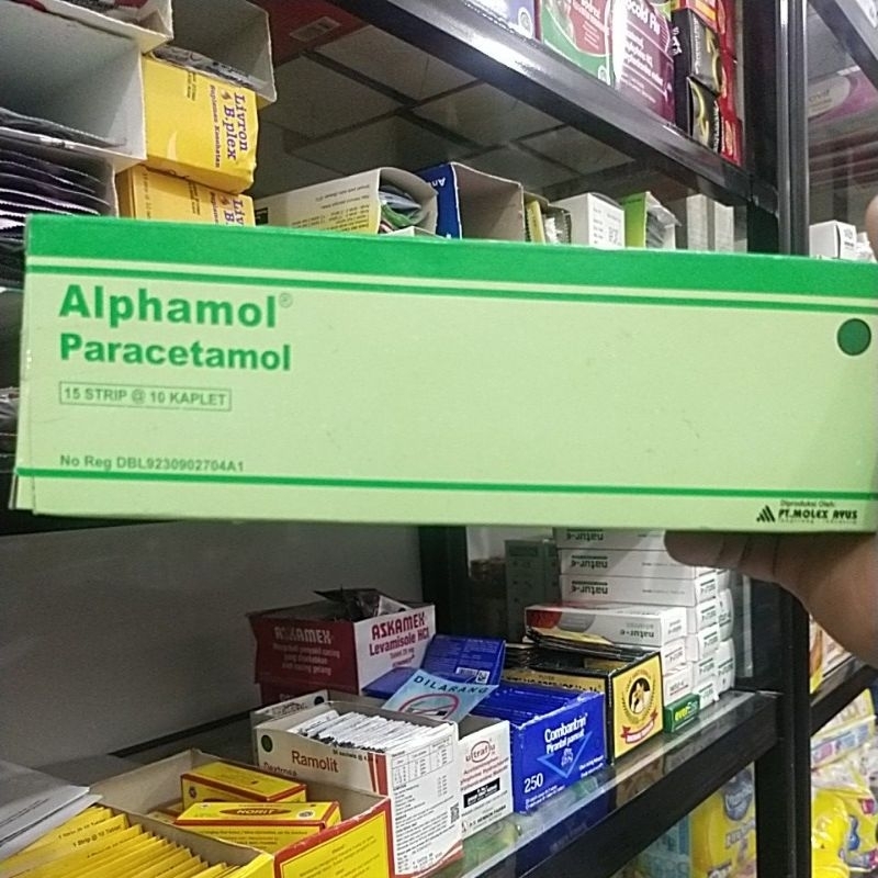 Jual ALPHAMOL Paracetamol 600mg | Shopee Indonesia