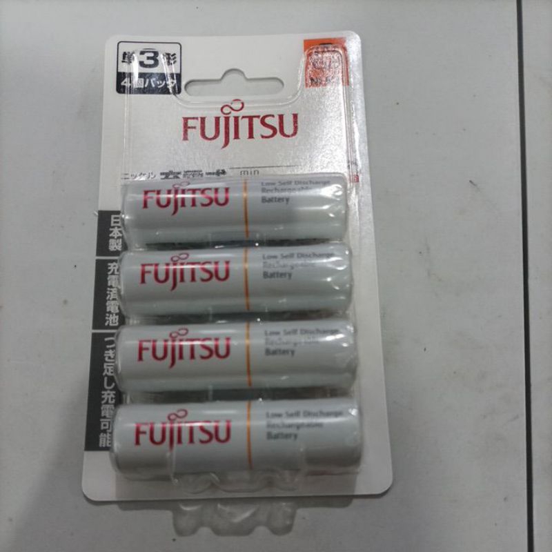 Jual Fujitsu AA white isi 4pcs 1900mah original | Shopee Indonesia