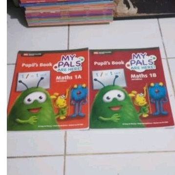 Jual Buku My pals are here maths 1A 1B pupil's book | Shopee Indonesia
