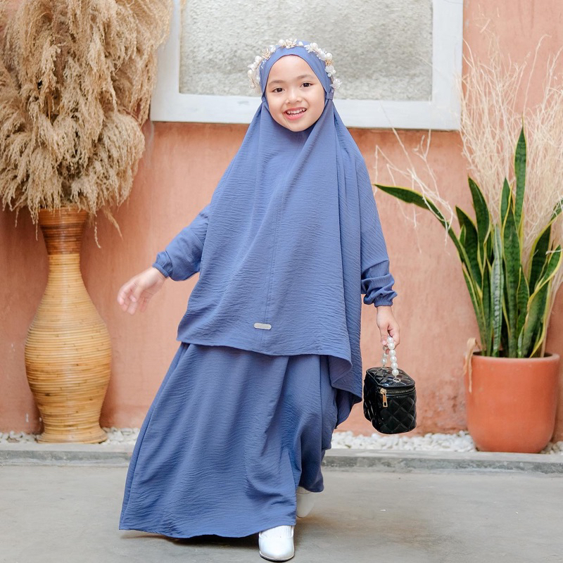 Jual Luthfia kids - Khawla Set/Gamis Anak Perempuan 1 sampai 11 tahun ...