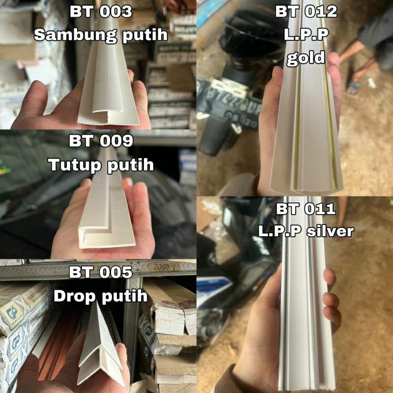 Jual lis sambung atau tutup pvc | Shopee Indonesia