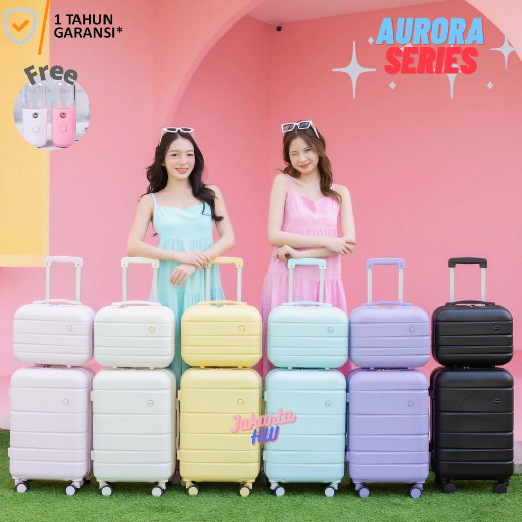 Jual Koper Luxes Kabin Cabin Luggage Suitcase Koper Pastel Warna Warni ...