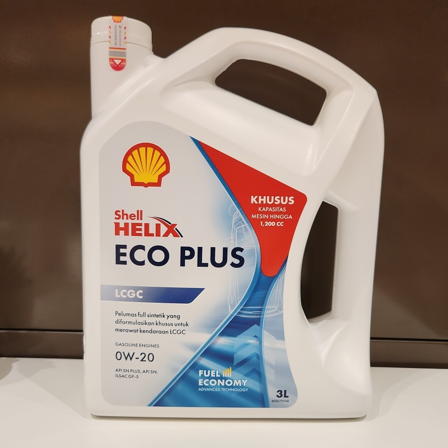 Jual Oli Mobil Shell Helix ECO Plus 0W-20 Galon Isi 3 Liter | Shopee ...
