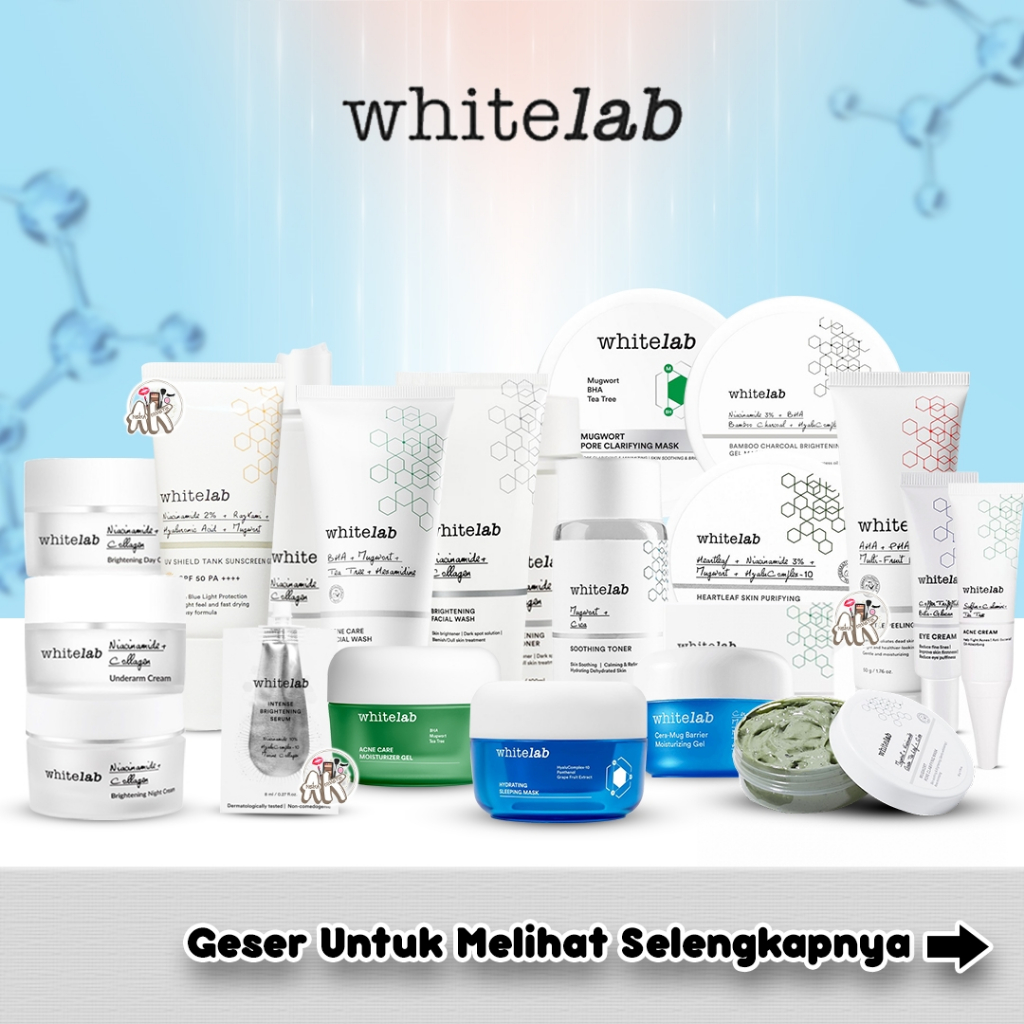 Jual WHITELAB SKINCARE SERIES ( SERUM / SUNSCREEN / SABUN / CREAM ...