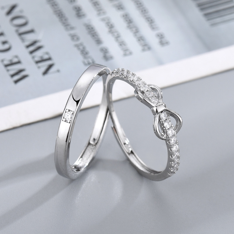 Jual CINCIN COUPLE NEW-SEPASANG-bow tie,cincin couple model baru ...