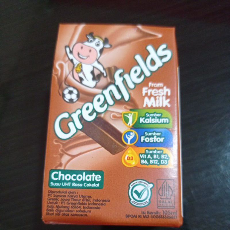 Jual SUSU UHT GREENFIELDS 105ML | Shopee Indonesia