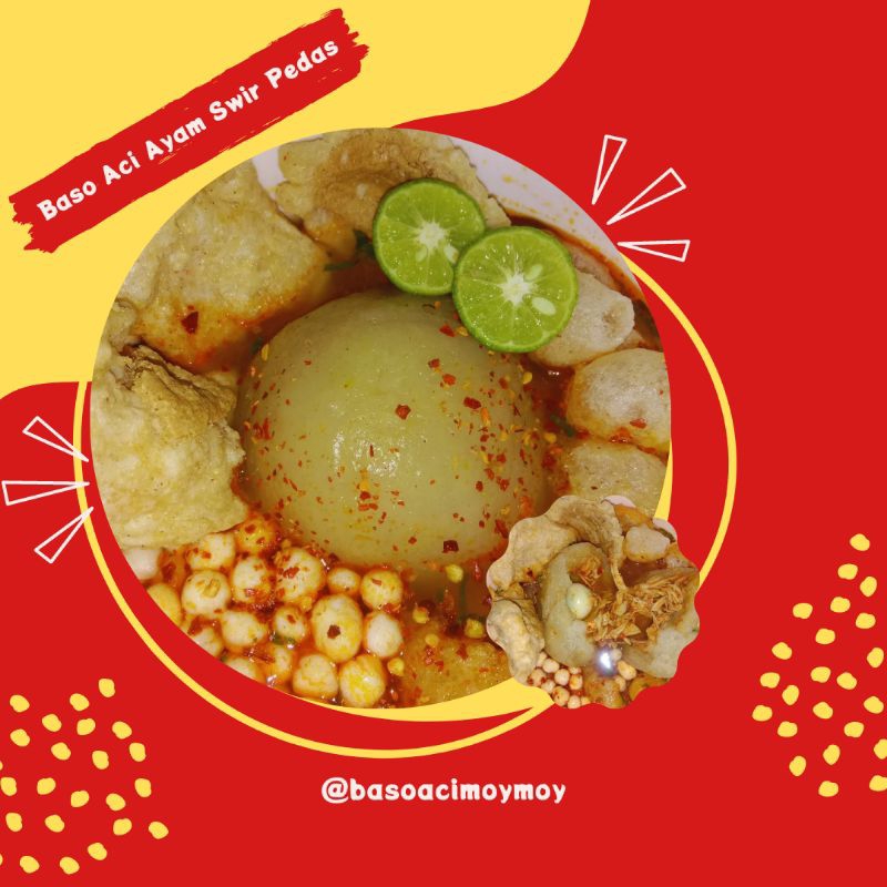 Jual Baso aci ayam sewir pedas / baso aci kuah pedas nikmat | Shopee ...