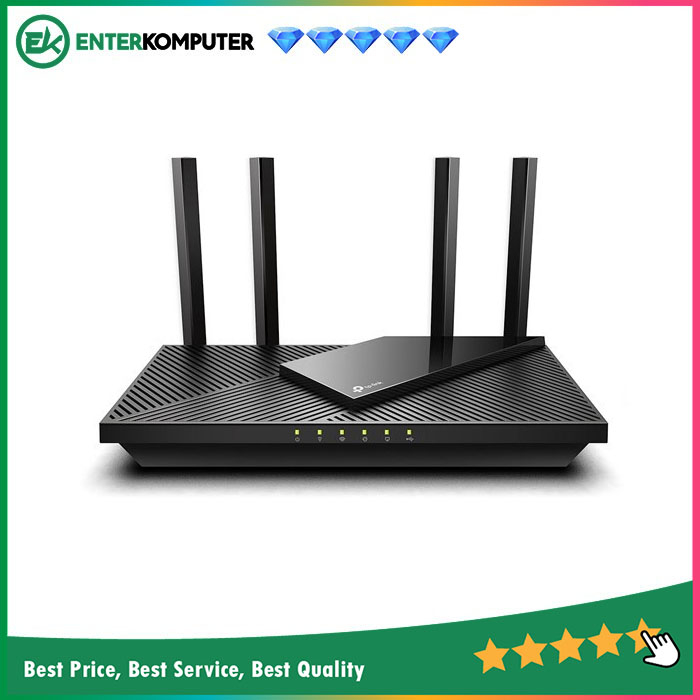 Jual TP - Link AX3000 Dual Band Gigabit Wi-Fi 6 Router - Archer AX55 ...