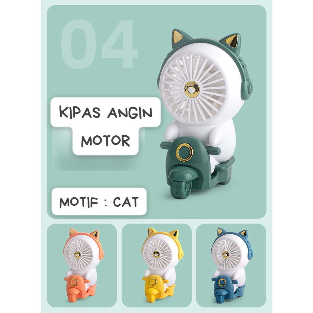 Jual GEMILANGWALLPAPER - KIPAS ANGIN MINI MOTOR | CUTE MINI FAN | KIPAS ...