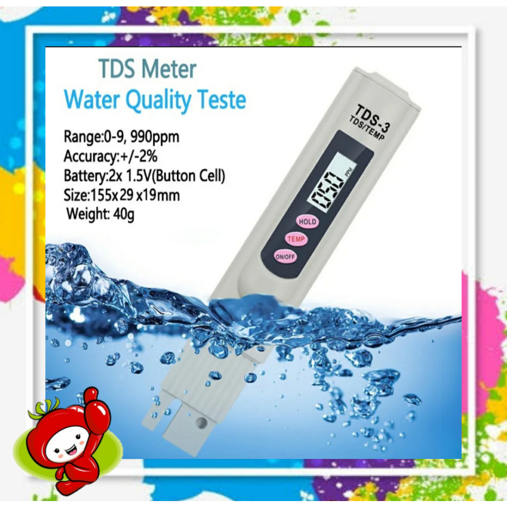 Jual TDS Meter PH METER TDS dan PH Meter PH Tester PH Meter Digital ...